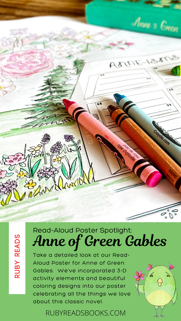 Read-Aloud Poster Spotlight: Anne of Green Gables | Ruby Reads Books