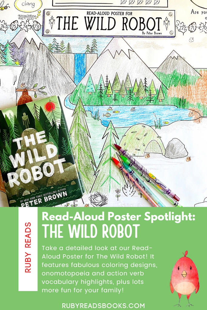 Read-Aloud Poster Spotlight: The Wild Robot | Ruby Reads Books