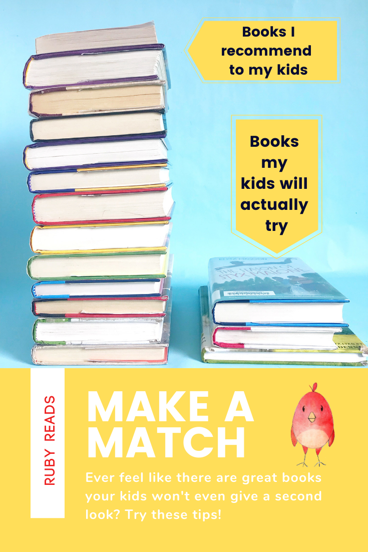 Tips and Tricks: Getting Your Kids to TRY New Books! | Ruby Reads Books