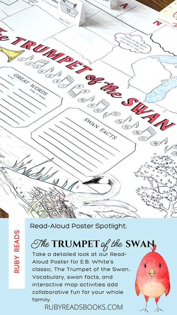 Read-Aloud Poster Spotlight: The Trumpet of the Swan | Ruby Reads Books