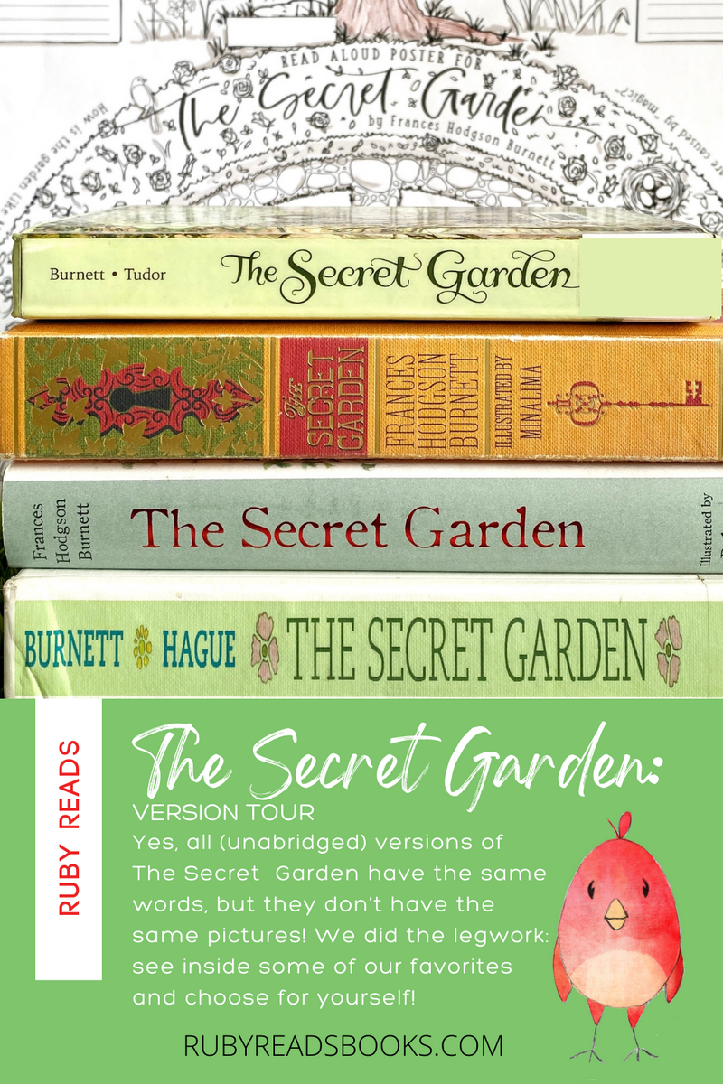 The Secret Garden: Version Tour | Ruby Reads Books