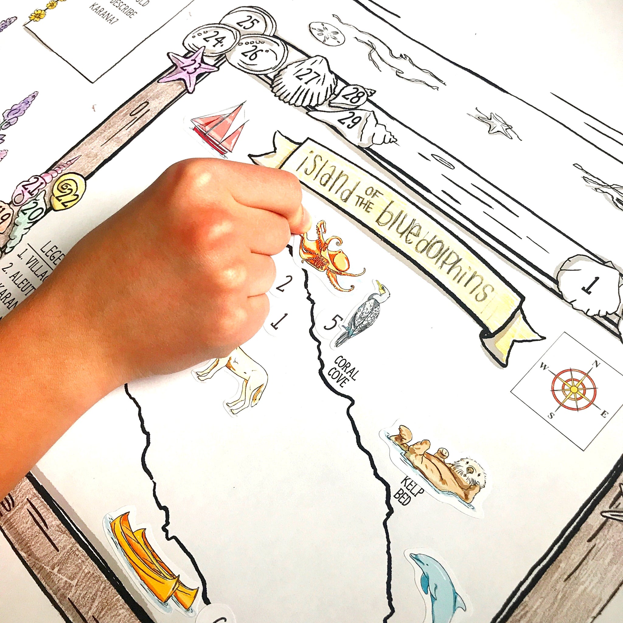 Island of the Blue Dolphins Read-Aloud Poster | Ruby Reads Books