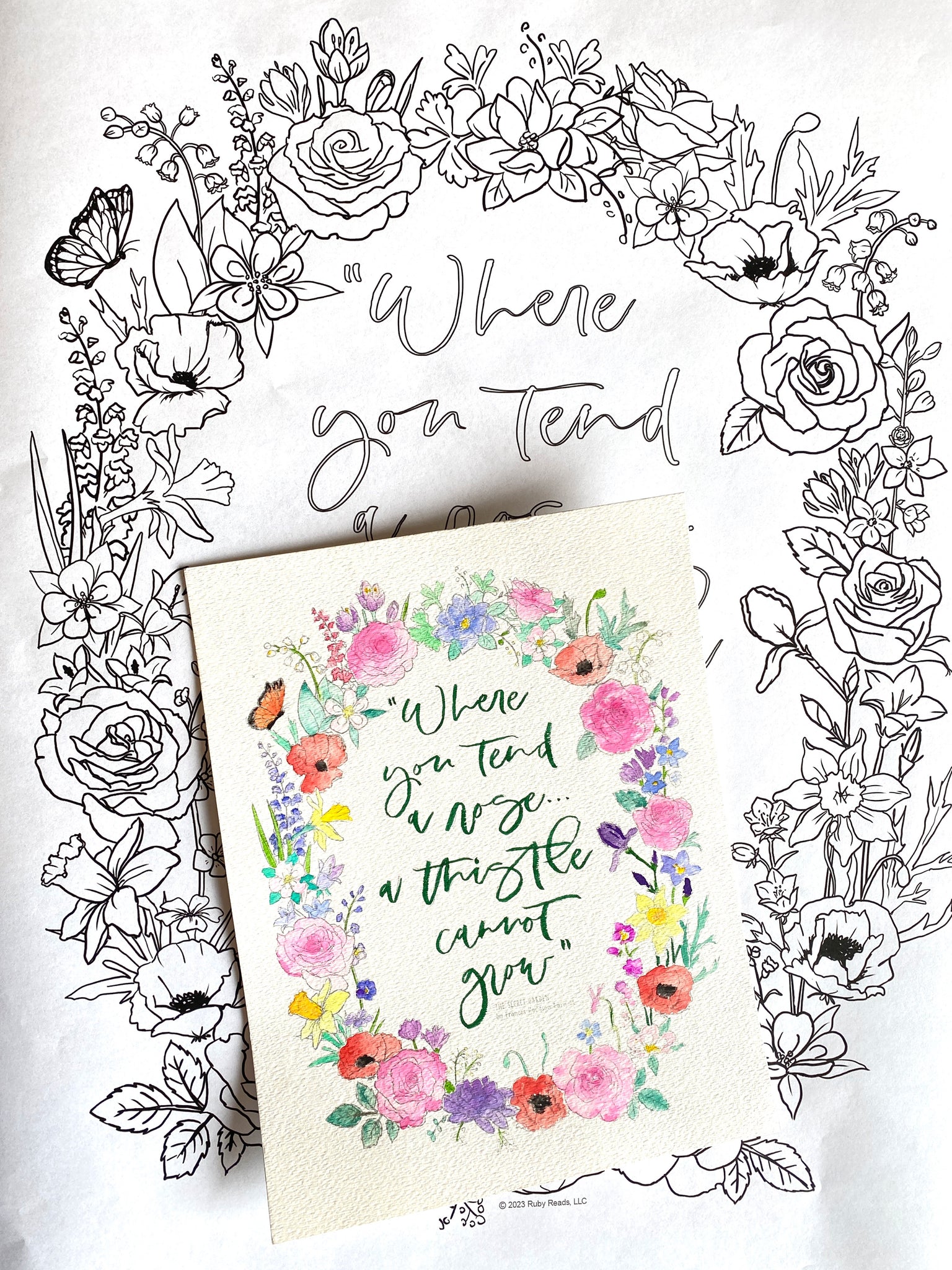 The Secret Garden Printable Quote | Ruby Reads Books