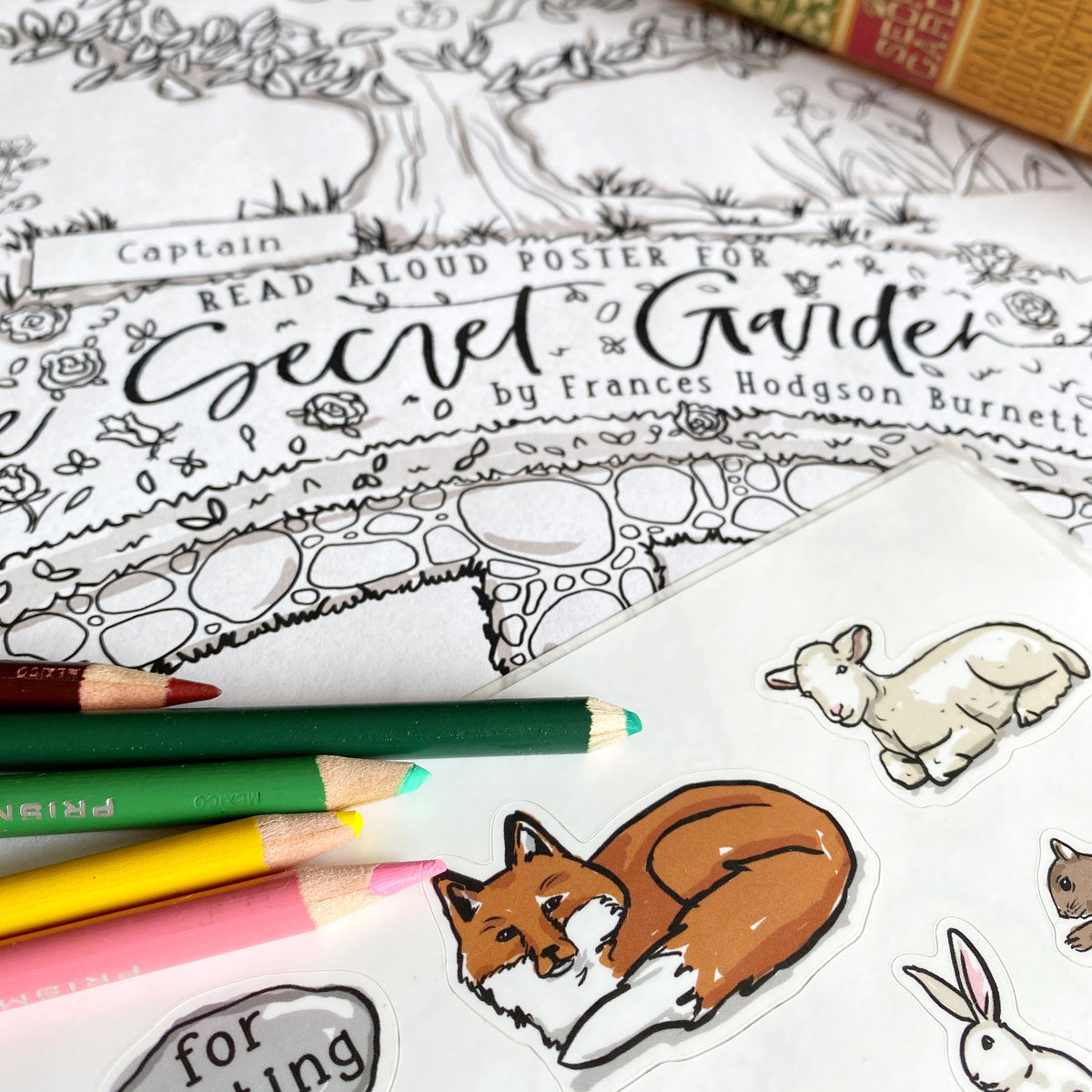 The Secret Garden Read-Aloud Poster | Ruby Reads Books